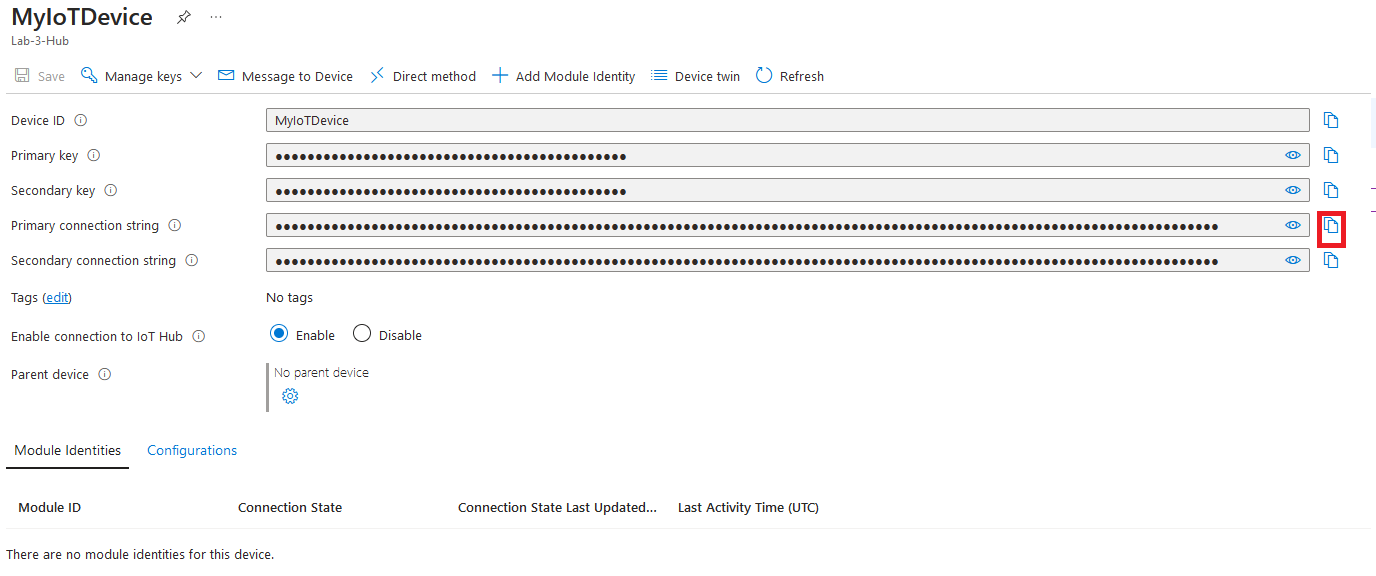 Using IoT Devices in the Cloud | ArchOSC-Lab3